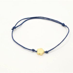 Jewelry | Handmade Adjustable Royal Blue String Bracelet | Poshmark